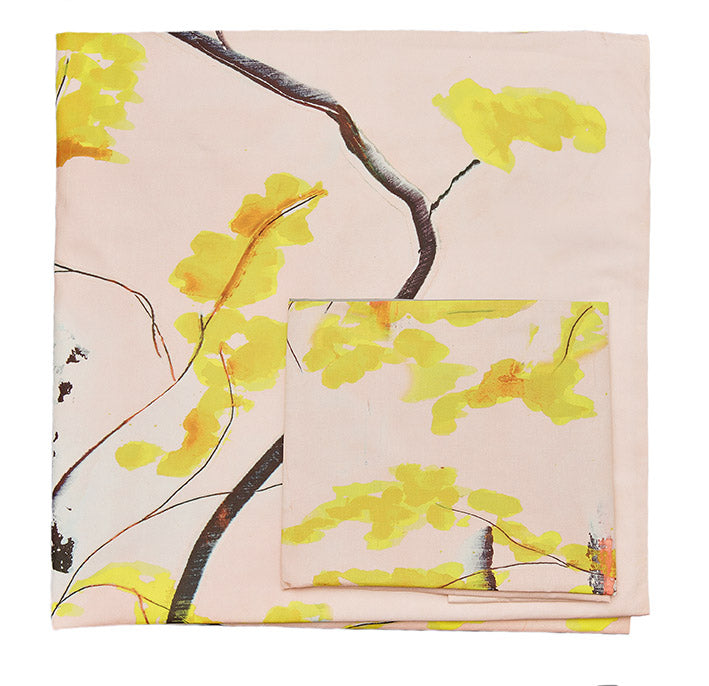 Chinese Tree in Blush bed linen set - Anna Jacobs